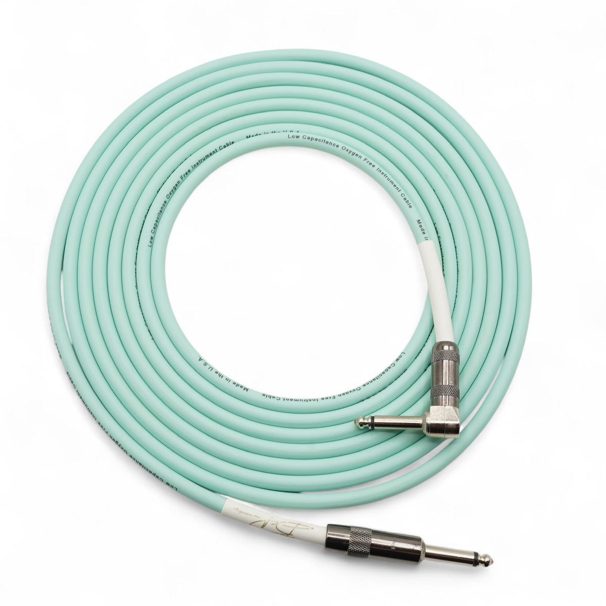 The USA Workhorse Instrument Cable - Seafoam — BP Signature Cables